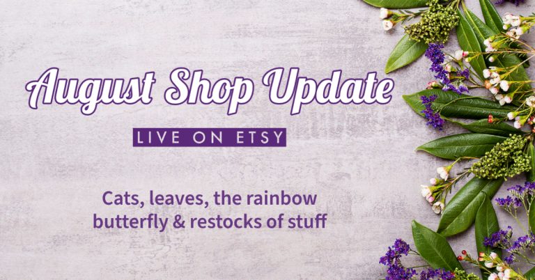 The August Shop Update – tooaquarius